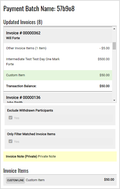 Batch Invoicing – Uplifter Inc.