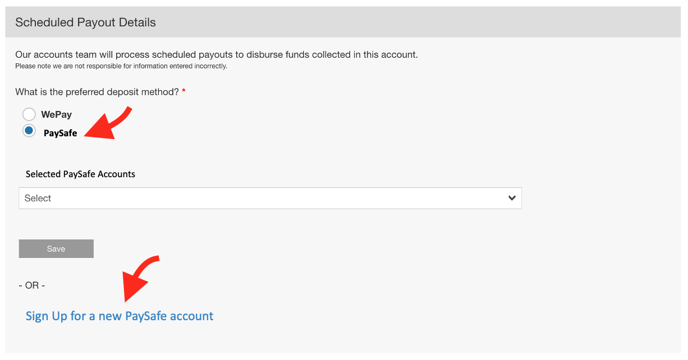 Create a Paysafe Account – Uplifter Inc.