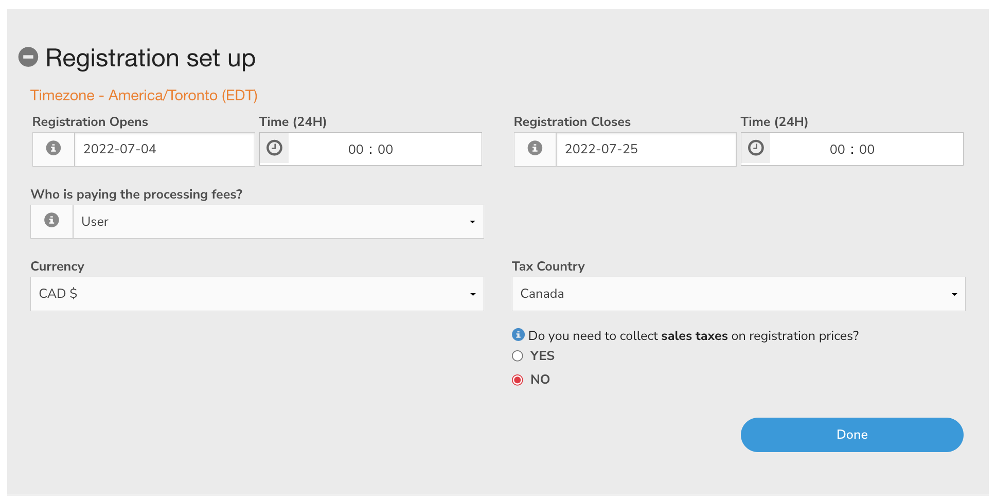 How to create a new registration process – Uplifter Inc.