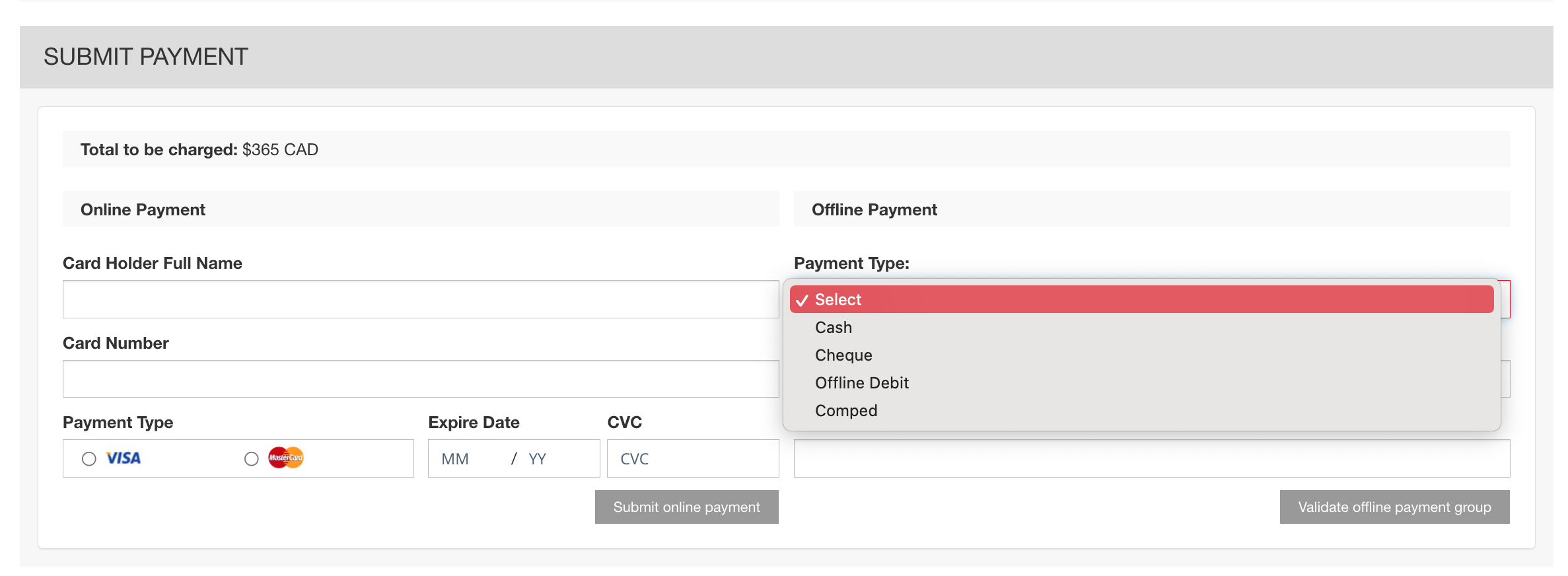 How to complete/record offline payments received for payment groups? – Uplifter Inc.