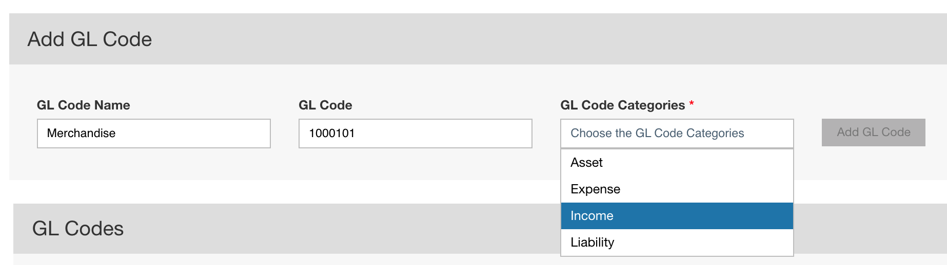 How to manage GL codes? – Uplifter Inc.