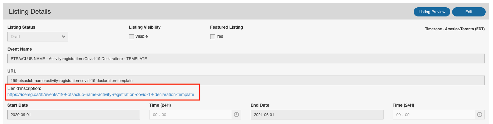 SnowReg- How to manage the Covid-19 declaration for my members? – Uplifter Inc.